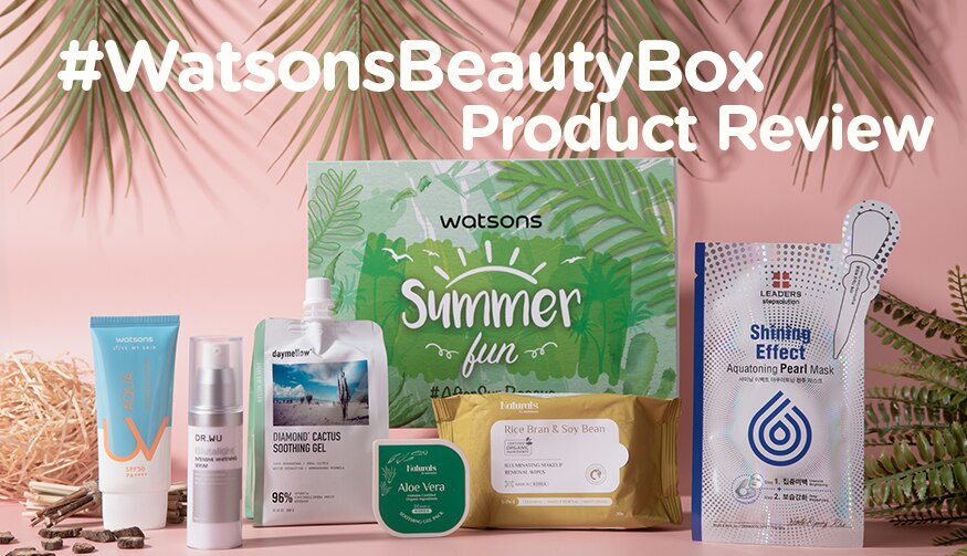 WatsonsBeautyBox Product Review: Summer Fun