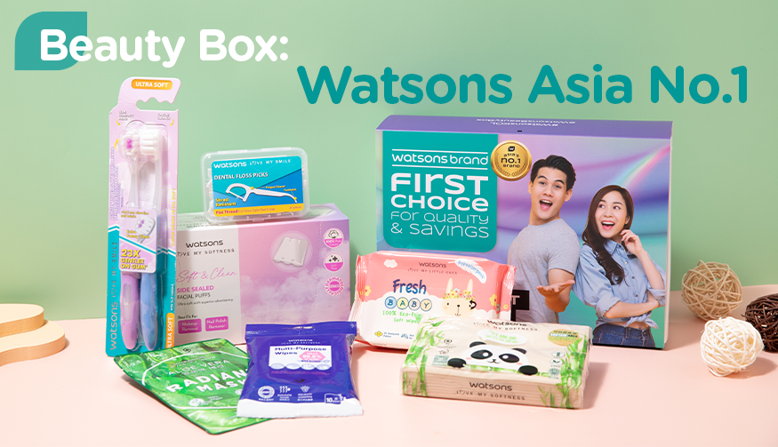 Watsons KOL, Watsons Beauty box, personal care, Asia No.1, Watsons