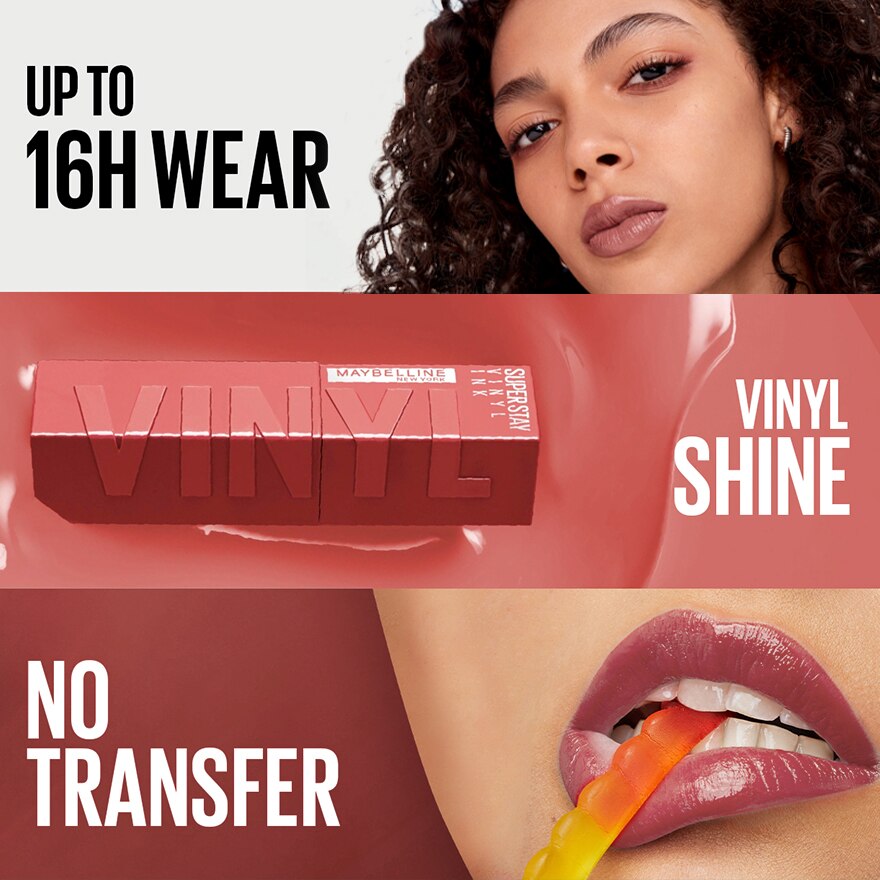 Maybelline Super Stay Vinyl Ink Nude Shock 115 Peppy Watsons Malaysia